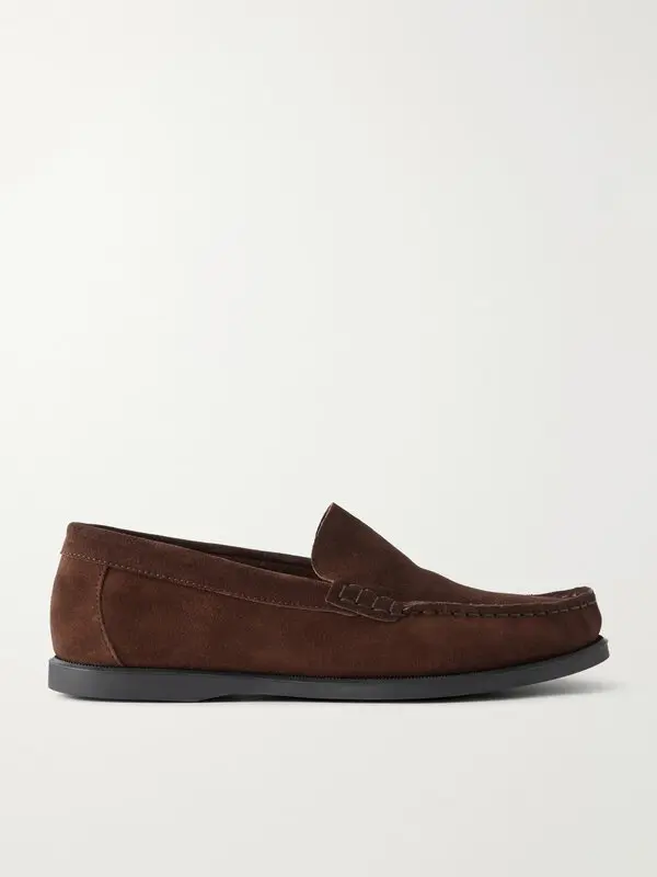 Mr P. Suede Loafers - Brown