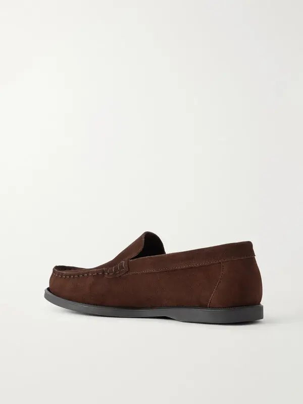 Mr P. Suede Loafers - Brown
