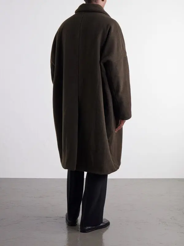 CASEY CASEY Big Blobby Brushed Cashmere Coat