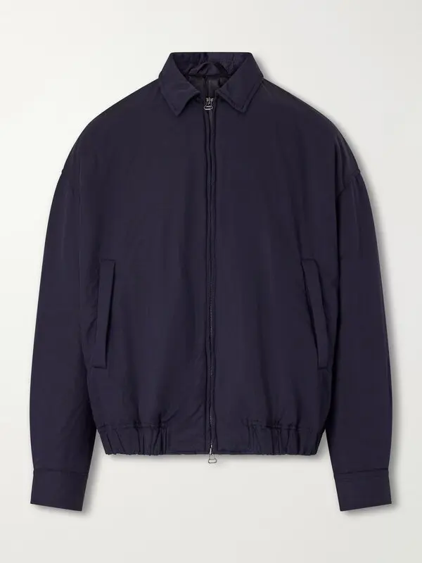 CASEY CASEY Meaux Cotton And Linen-blend Zip-up Jacket