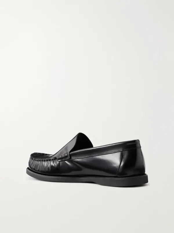 Mr P. City Leather Loafers - Black