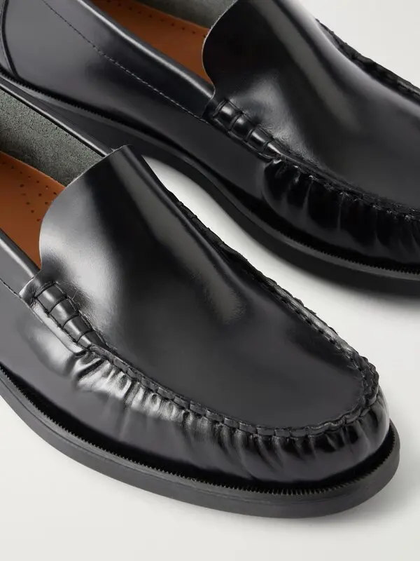 Mr P. City Leather Loafers - Black