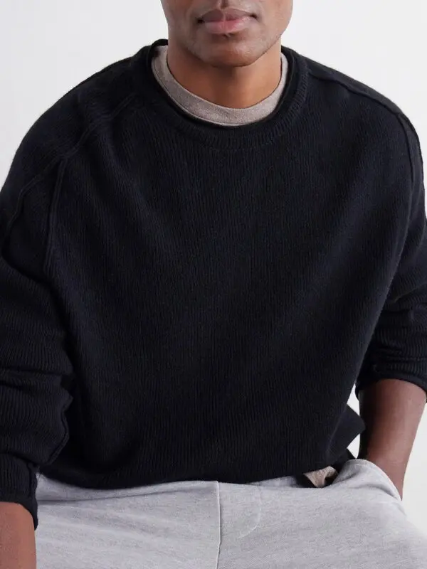 CASEY CASEY Merino Wool And Cashmere Blend Sweater