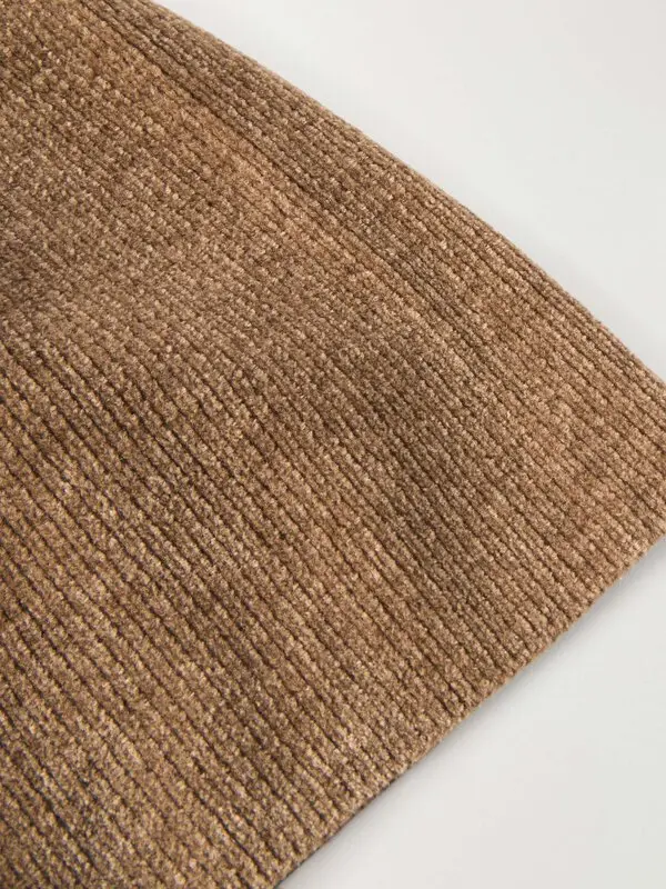 Gabriela Hearst Spire Ribbed Silk Beanie