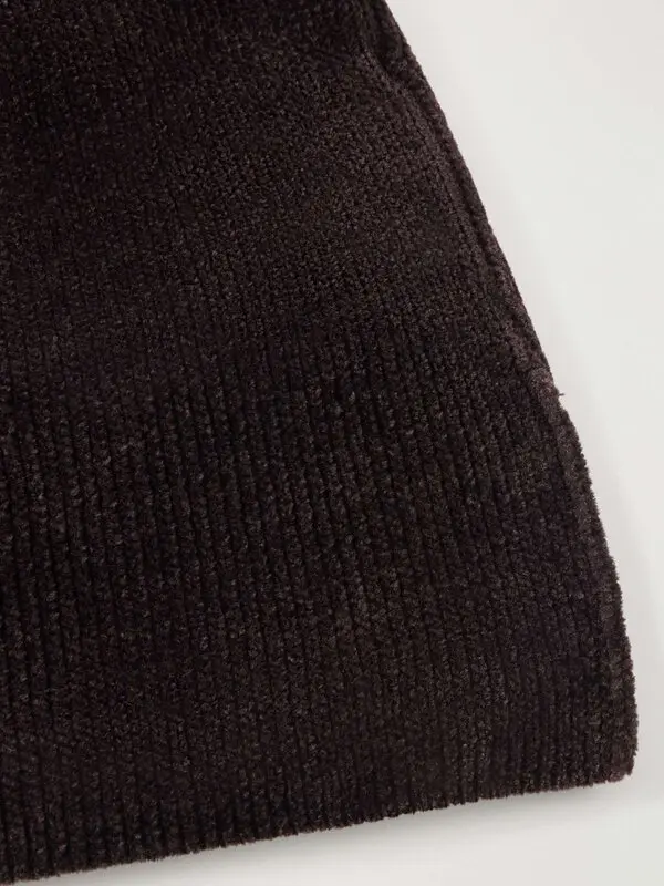 Gabriela Hearst Spire Ribbed Silk Beanie