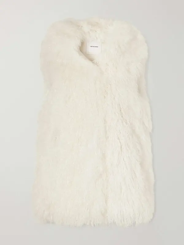 YVES SALOMON Shearling Gilet