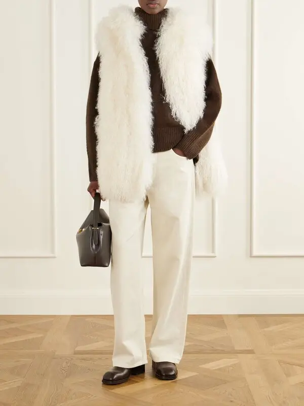 YVES SALOMON Shearling Gilet
