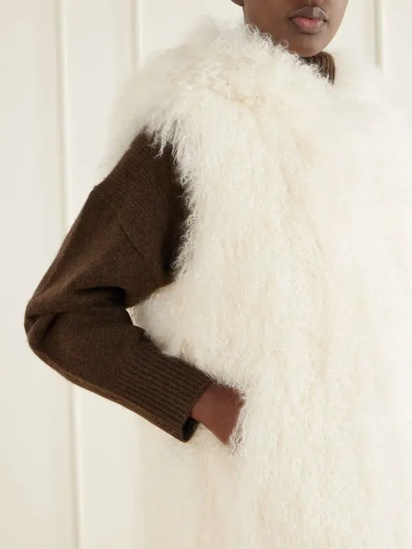 YVES SALOMON Shearling Gilet