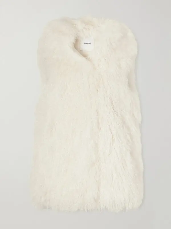 YVES SALOMON Shearling Gilet