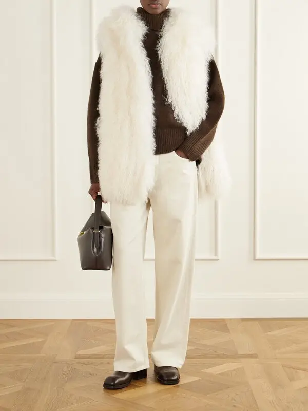 YVES SALOMON Shearling Gilet