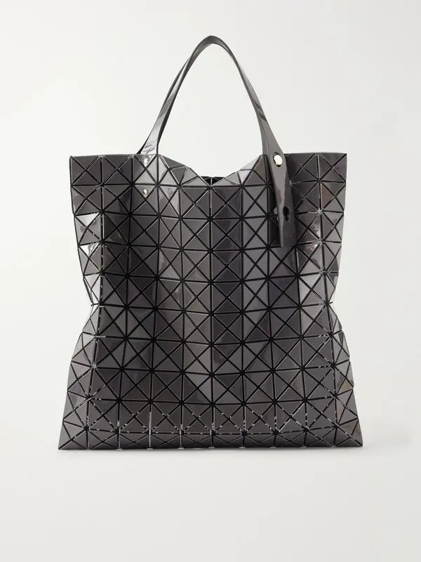 Issey Miyake Gloss Rubber Tote - Gray