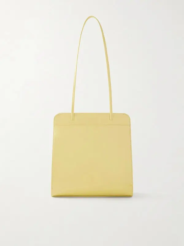 FANE Lisse Patent-leather Shoulder Bag