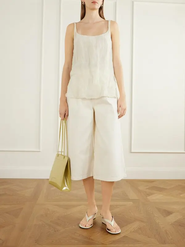 FANE Lisse Patent-leather Shoulder Bag