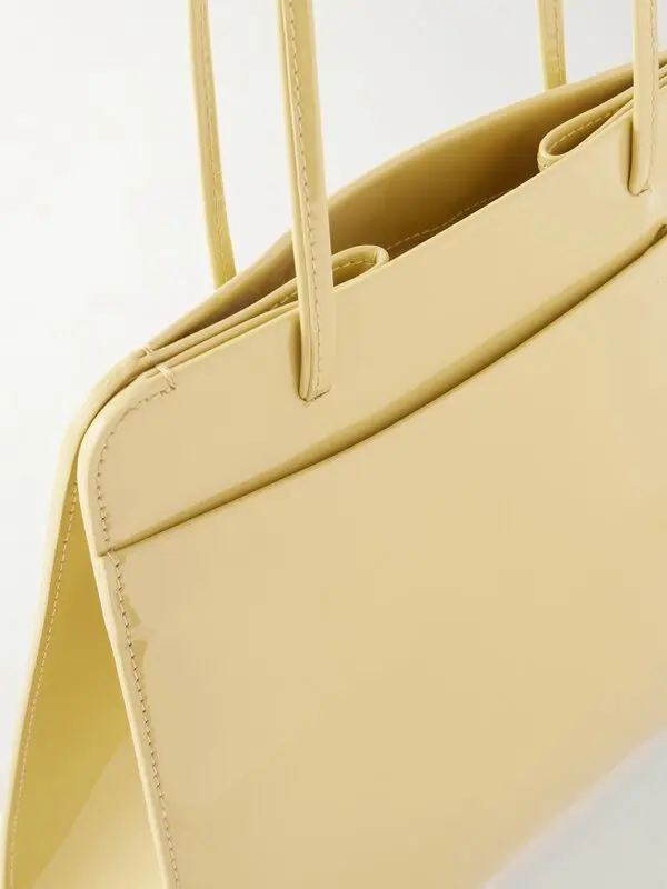 FANE Lisse Patent-leather Shoulder Bag