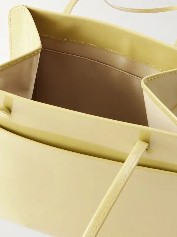 FANE Lisse Patent-leather Shoulder Bag