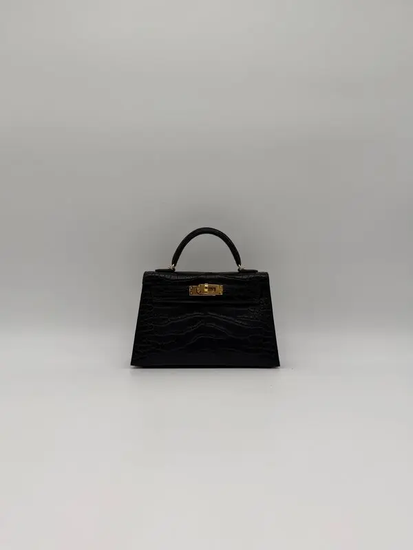 Hermès Mini Kelly Bag - Black