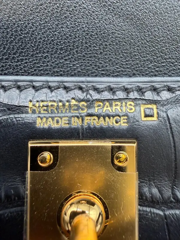 Hermès Mini Kelly Bag - Black