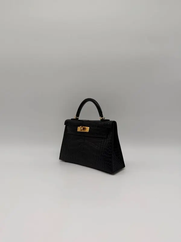 Hermès Mini Kelly Bag - Black