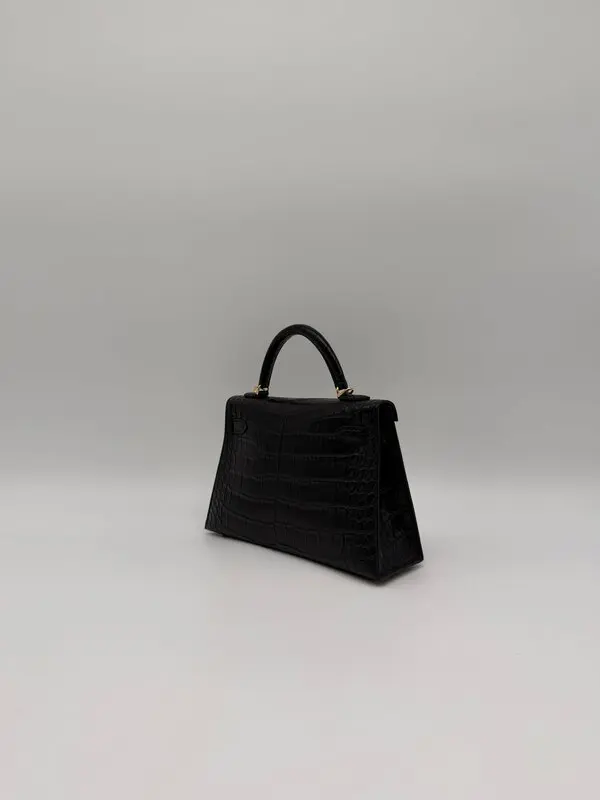 Hermès Mini Kelly Bag - Black