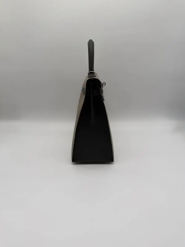 Hermès Kelly Hss Gris Asphalte/ Graphite Epsom Brushed Palladium Hardware