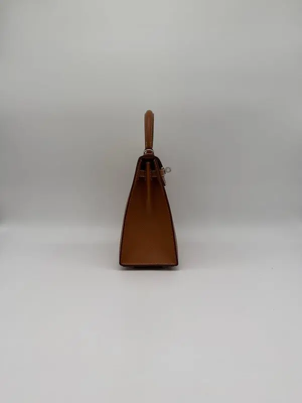 Hermès Kelly Gold Epsom Palladium Hardware