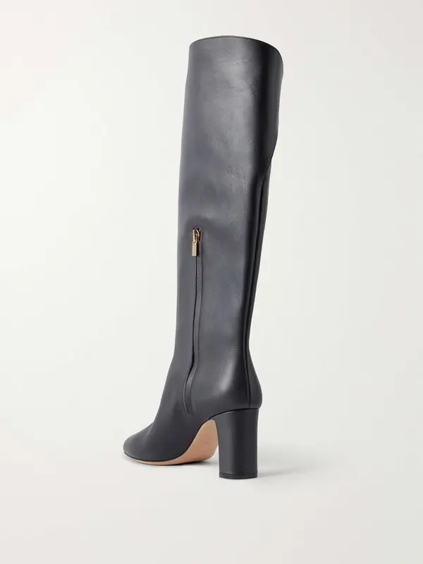 FERRAGAMO Elli 70 Embellished Knee Boots