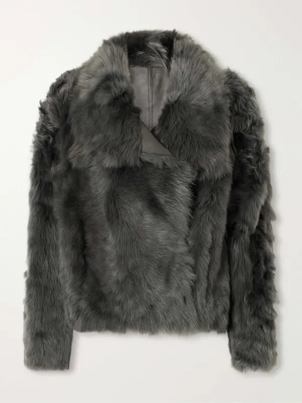 YVES SALOMON Reversible Shearling And Leather Jacket