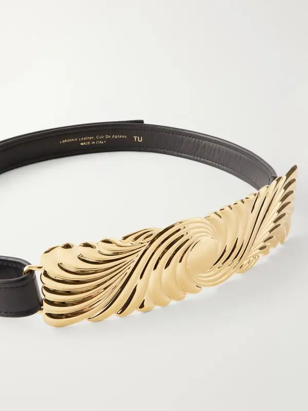 DEHANCHE Laurent Embellished Leather Belt