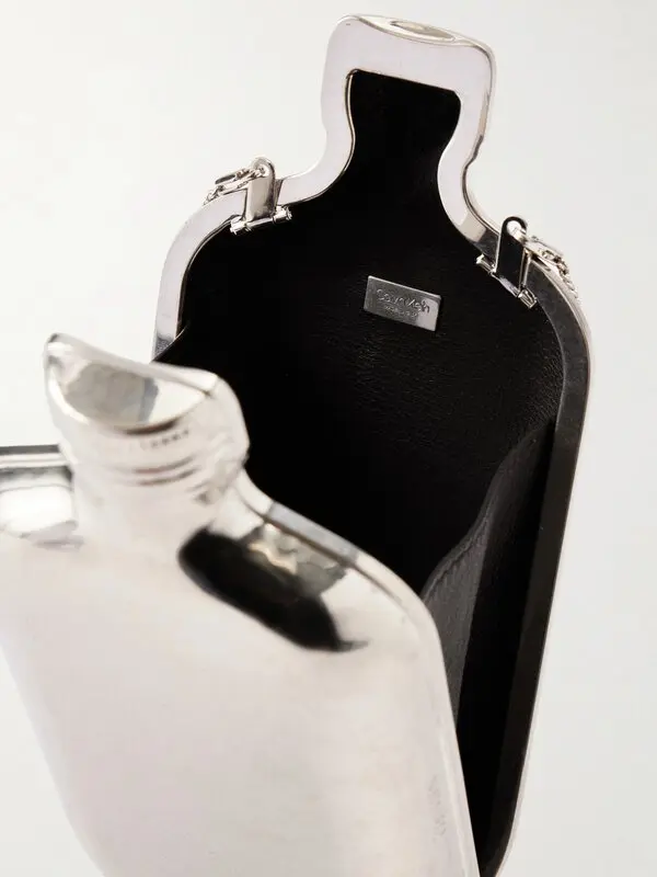 Calvin Klein The One-tone Clutch - Silver
