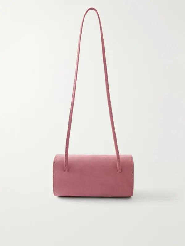 FANE Mie Nubuck Shoulder Bag - Red
