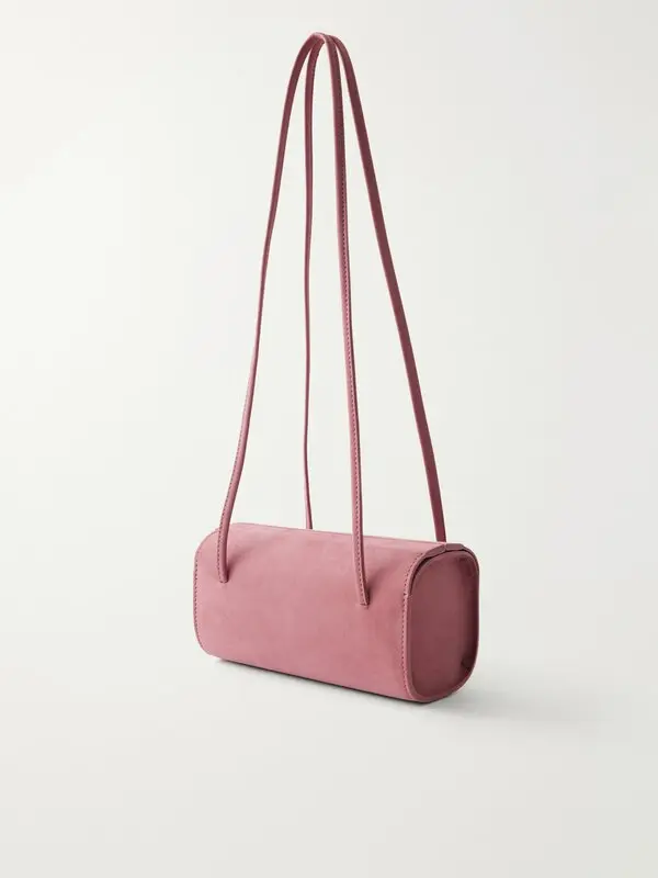 FANE Mie Nubuck Shoulder Bag - Red