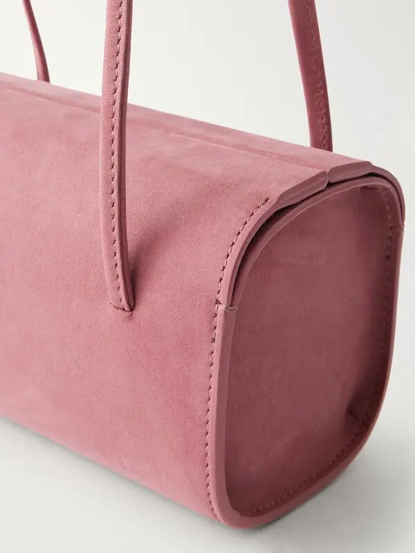 FANE Mie Nubuck Shoulder Bag - Red