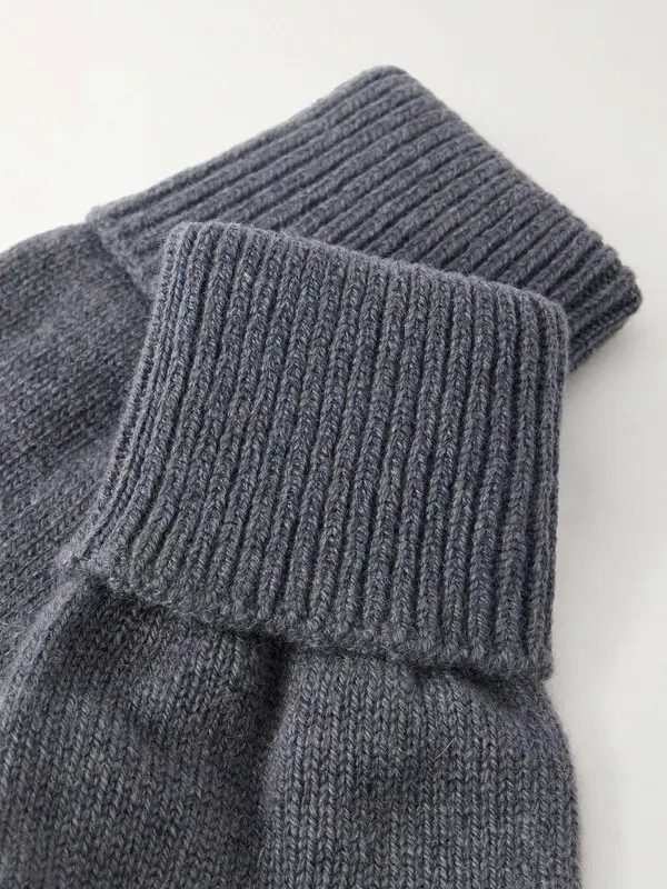 Johnstons Of Elgin Doris Cashmere-blend Gloves
