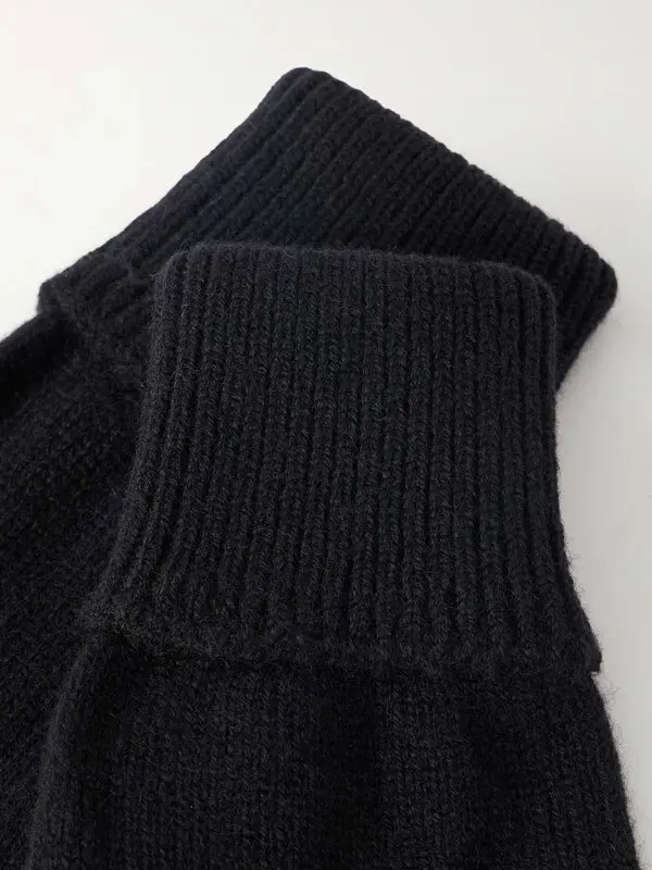 Johnstons Of Elgin Doris Cashmere-blend Gloves