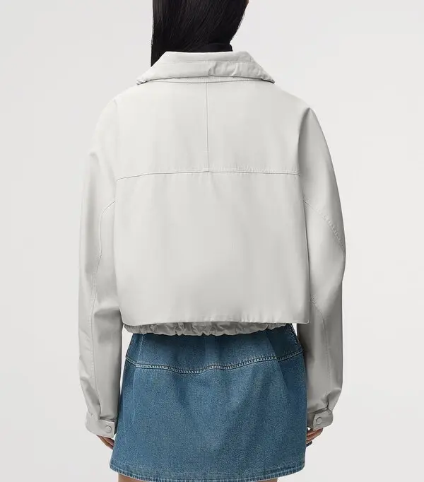 Loewe Cotton-silk Bomber Jacket