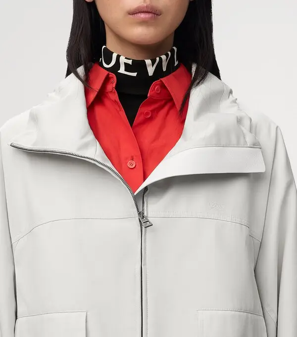 Loewe Cotton-silk Bomber Jacket