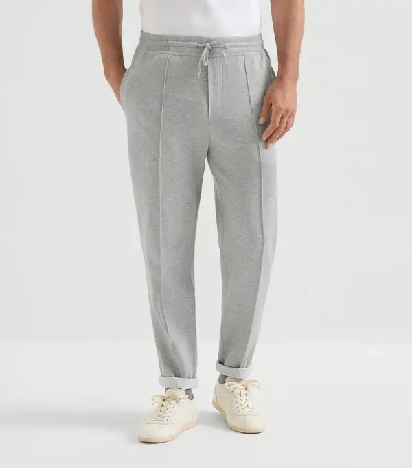 Brunello Cucinelli French Terry Drawstring Sweatpants