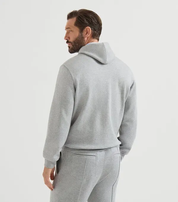 Brunello Cucinelli French Terry Zip-up Hoodie