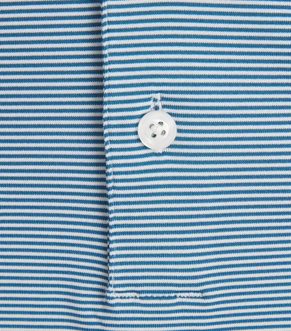 Kjus Stripe Soren Long-sleeve Polo Shirt
