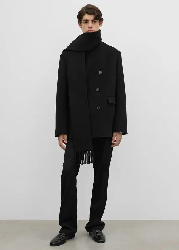 TOTEME Scarf Peacoat
