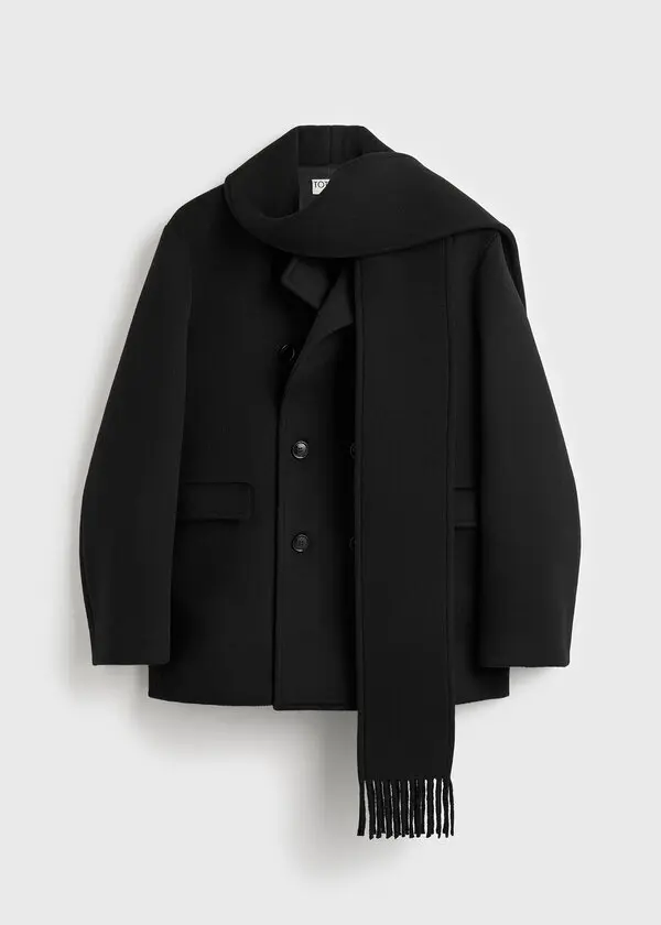 TOTEME Scarf Peacoat