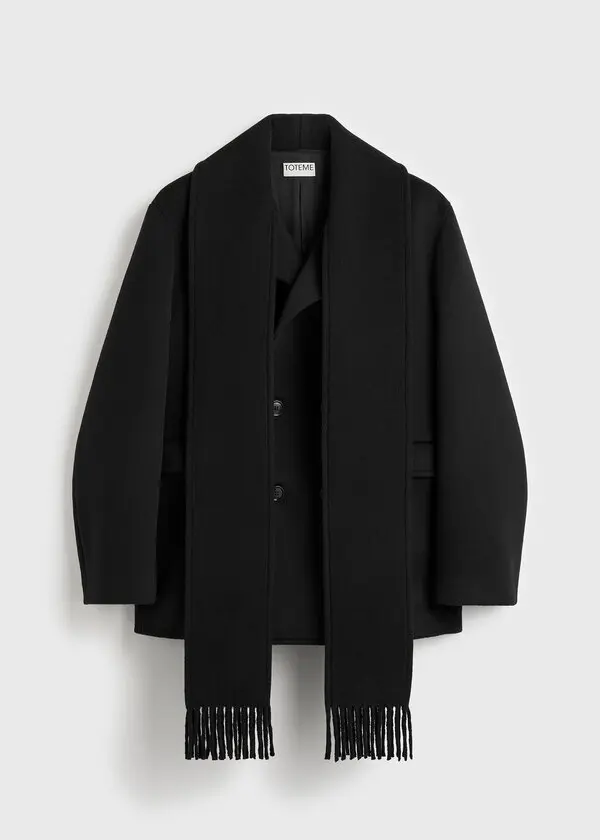 TOTEME Scarf Peacoat