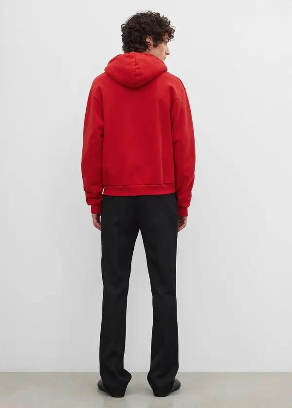 TOTEME Zip Hoodie - Red