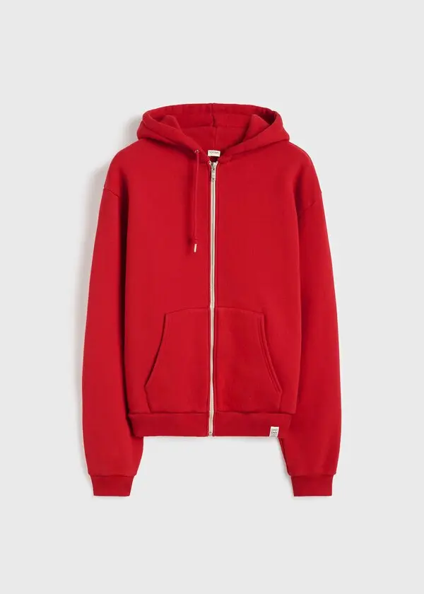 TOTEME Zip Hoodie - Red