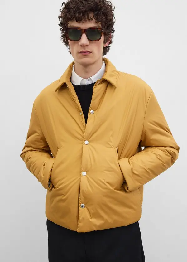 TOTEME Liner Jacket - Mustard