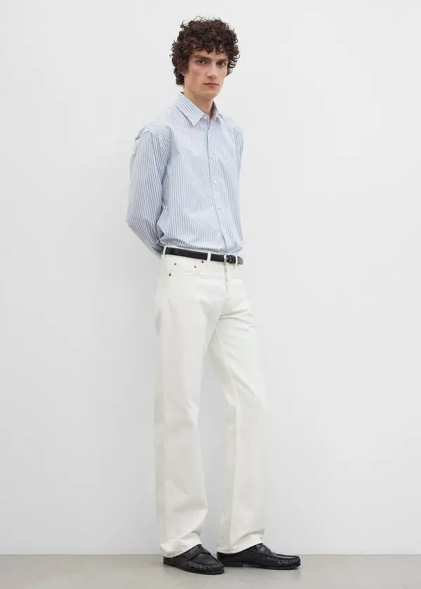 TOTEME Straight Denim - White