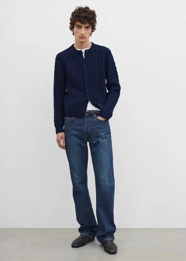 TOTEME Straight Denim - Deep Indigo