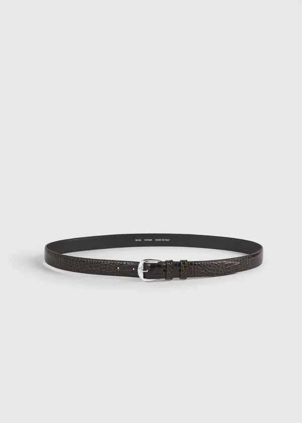 TOTEME 2.5cm Classic Belt