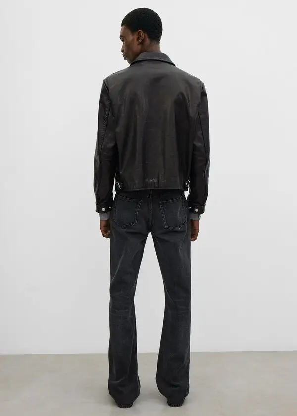 TOTEME Zip Leather Jacket