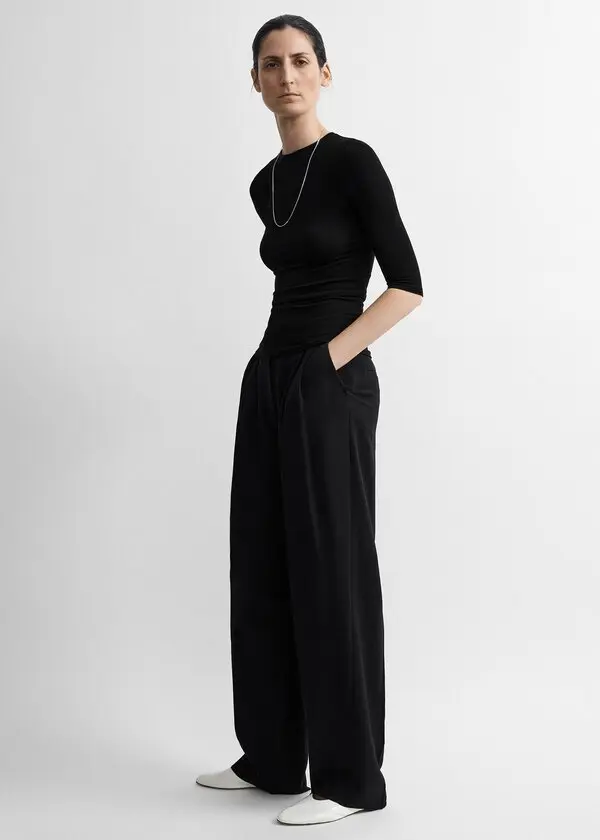 TOTEME Compact Jersey Top